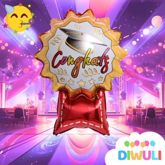 Ballon Congrats Medaille De Fin D'Études - Graduation - Dimensions ...