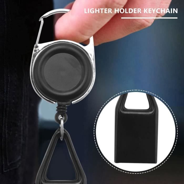 Lot De 10 Supports Pour Briquet En Silicone - Avec Porte-Clés ...