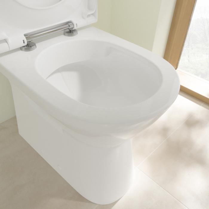 WC à poser PMR sans bride VILLEROY ET BOCH O.novo avec abattant + nettoyant - Cdiscount Bricolage