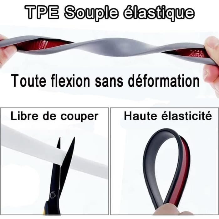 Bande de Chant Protection Bord de Table Bebe, Autocollante Bande Protection Meuble, Flexible ...
