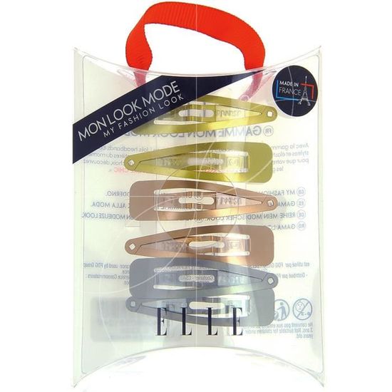 Barrettes clic-clac Lot de 6 - Cdiscount Au quotidien