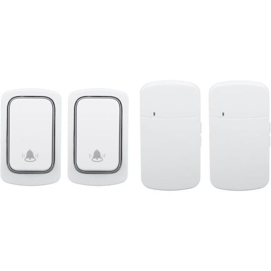 Kit De Sonnette Sans Fil Longue Portée Infirmière Téléavertisseur ...