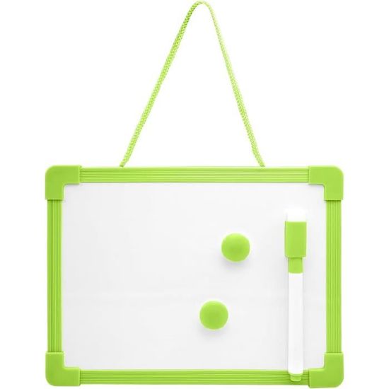 Mini Tableau Blanc Magnétique Effaçable Avec Marqueur Noir, Effaçable ...