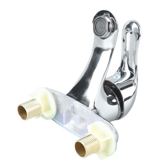 Robinet De Buanderie Robinet De Salle De Bain 2 Trous Mitigeur Moderne ...