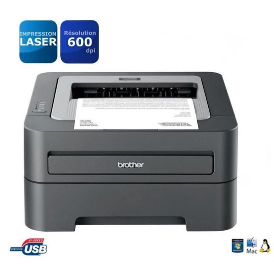 Brother imprimante laser HL-2240 - Cdiscount Informatique