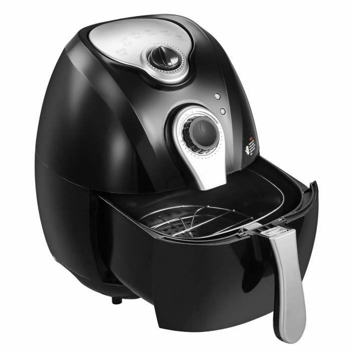 Dakavia 3,5L 1350W Friteuse Electrique Sans Huile à air Chaud 31.5x31 ...