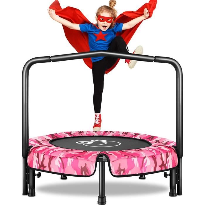 Trampoline Enfant Mini Trampoline Exterieur Interieur Fitness 36"[145 ...