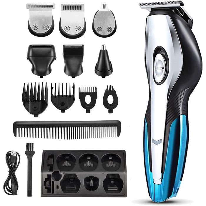 Tondeuse Cheveux , Ensemble de Tondeuses à Cheveux de Ménage 10 en 1 ...