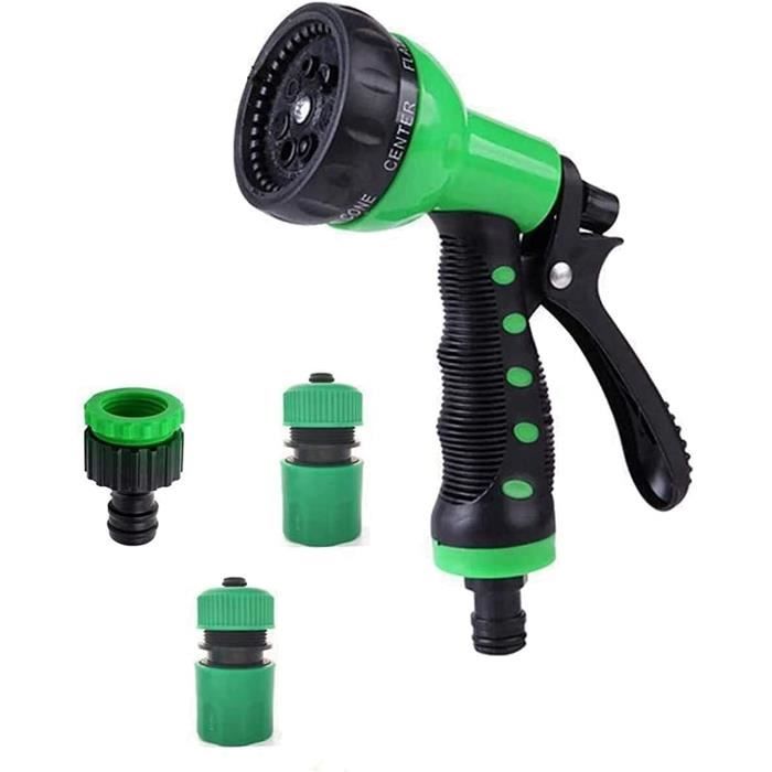 Tête de Tuyau d'arrosage buse de pulvérisation, Pistolet à Eau pulvérisateur à Main arrosage ...