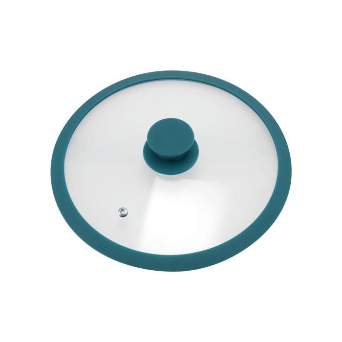 Couvercle en verre Bremermann avec rebord en silicone pour casseroles ...