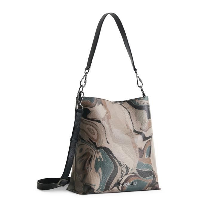 Desigual Accessoires Green Inca Butan Shoulder Bag Brown [187706] - sac ...