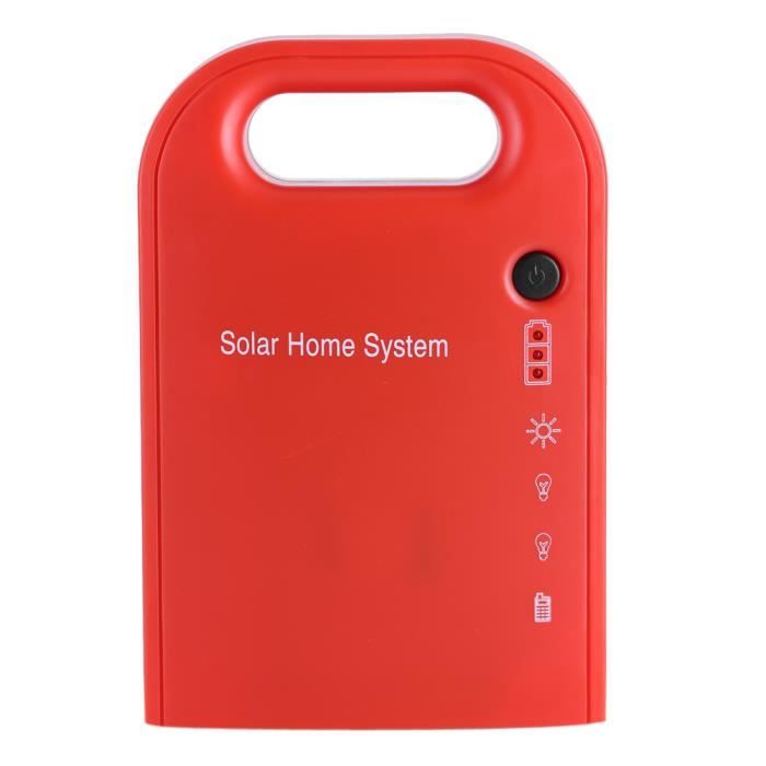 GAD Kit d'énergie solaire Énergie solaire extérieure à la maison ...