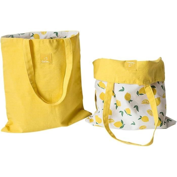 Sac À Main Double Face En Toile Pour Femme Sac À Main Sac À Bandoulière ...