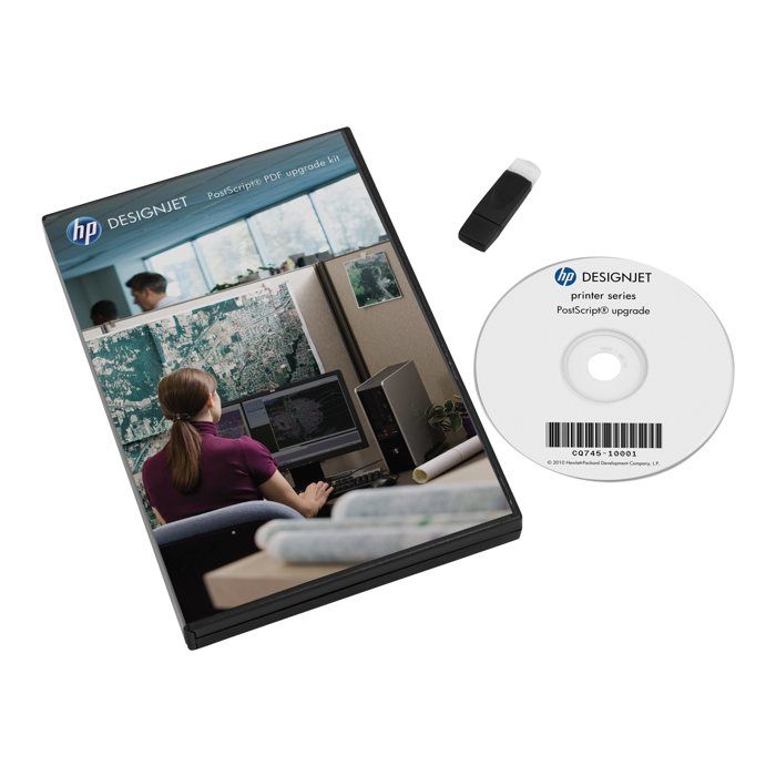 Kit de mise à niveau - HP - DesignJet - PostScript/PDF - Améliore l'efficacité - Gère fichiers ...