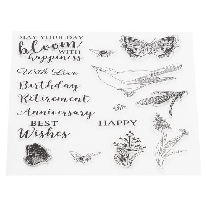 Tampon transparent Tampon transparent, Collection d'artisanat TPR à ...