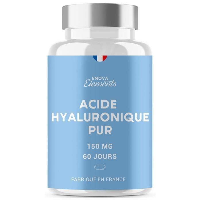 ACIDE HYALURONIQUE PUR - 150 mg/jour - Anti-âge et Articulations - 120 ...