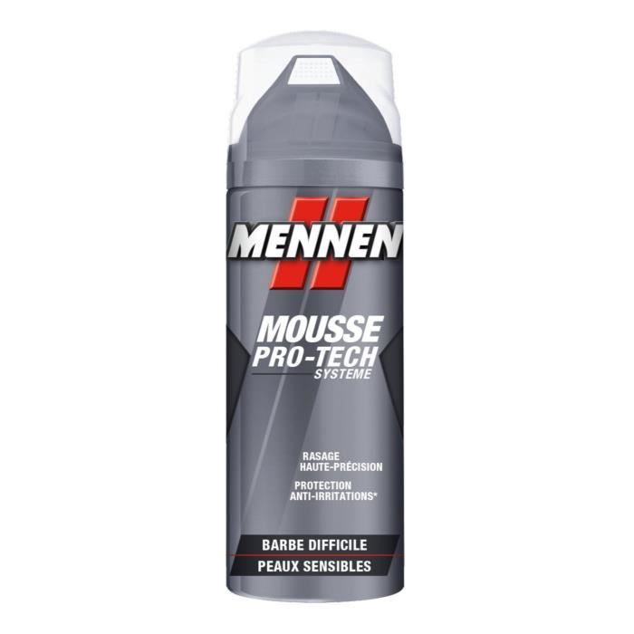 LOT DE 3 - MENNEN - Mousse À Raser Barbe Difficile Et Peaux Sensibles ...