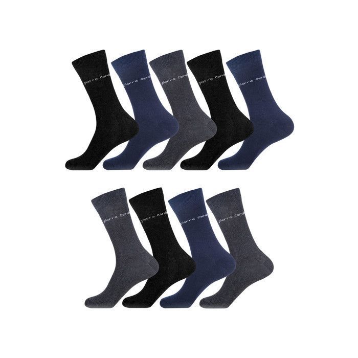 Pierrecardin Chaussettes Homme, Chaussette Haute Homme (Lot de 9 ...