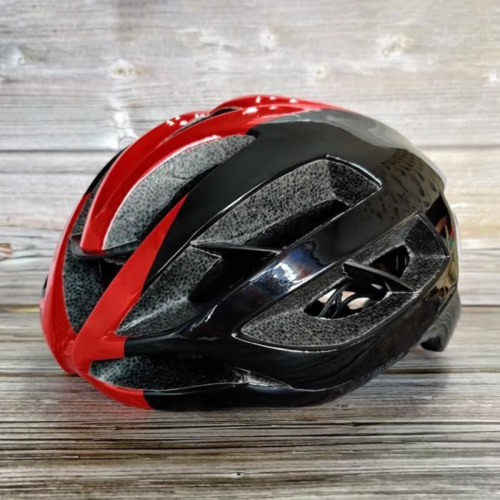 Casque vélo,Casque de vélo aero rouge, pour vélo de route, vtt, pour ...