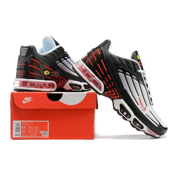 Baskets NIKKE TN Plus 3 Rétro élégant Low gang mouvement Chaussures White 2102-41 Hommes Size-42 ...