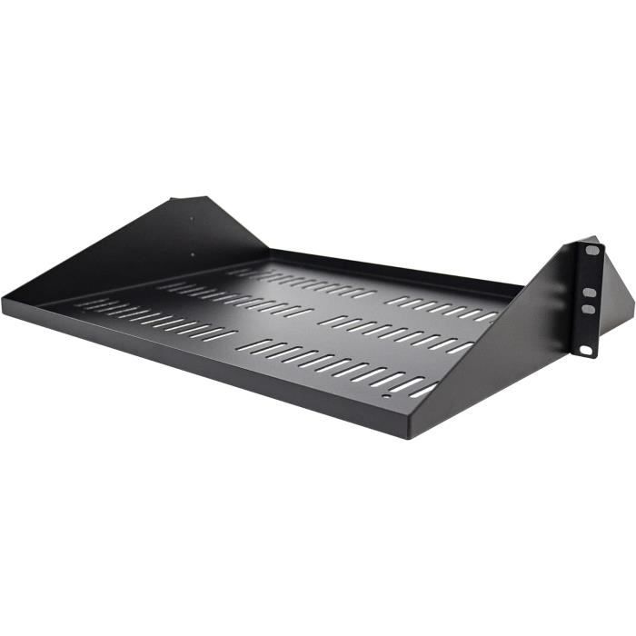 Étagère Rack 19 Pouces 2U - Plateau Rackable Universel Ventilé ...