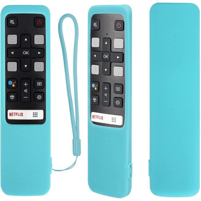 Housse Étui De Protection En Silicone Compatible Avec Télécommand Tcl Rc802V Fnr1 Fmr1,Coque ...