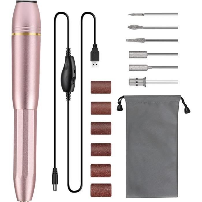 Lime A Ongle Electrique, Ponceuse Pour Ongles Professionnel, Machine ...