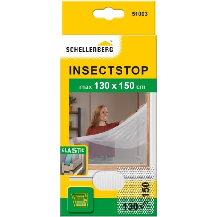 Schellenberg 51003 Moustiquaire élastique pour fenêtres anti ctes ...