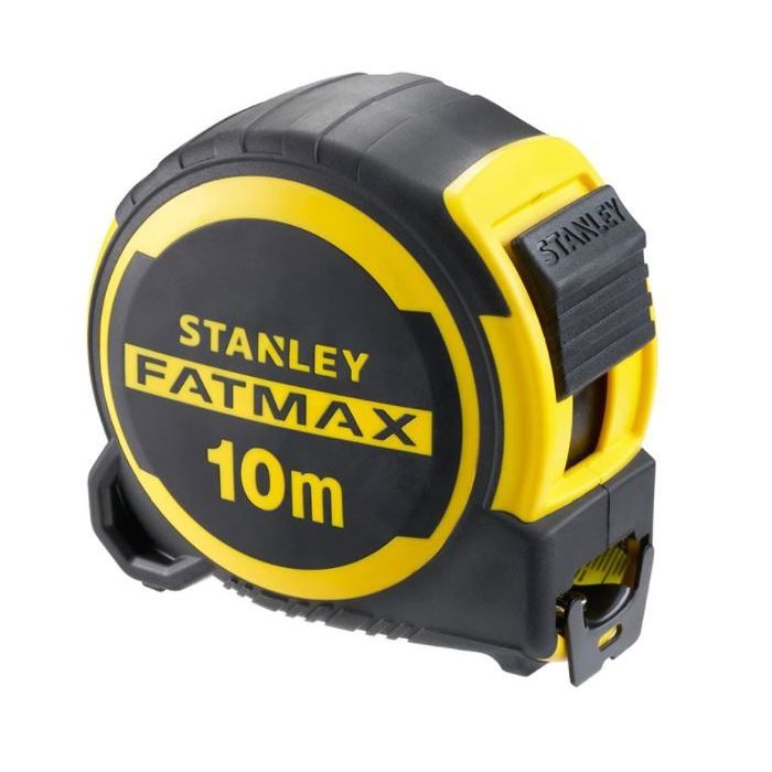 Mètre ruban STANLEY FATMAX Blade Armor double marquage 10m x 32mm ...