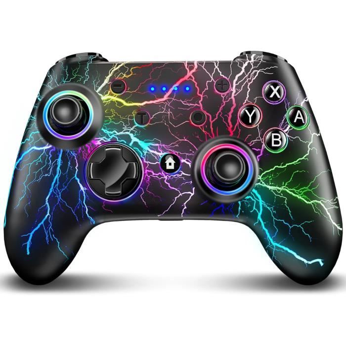Manette Switch Pro Sans Fil Compatible Avec Switch-Switch Lite-Oled-Pc ...