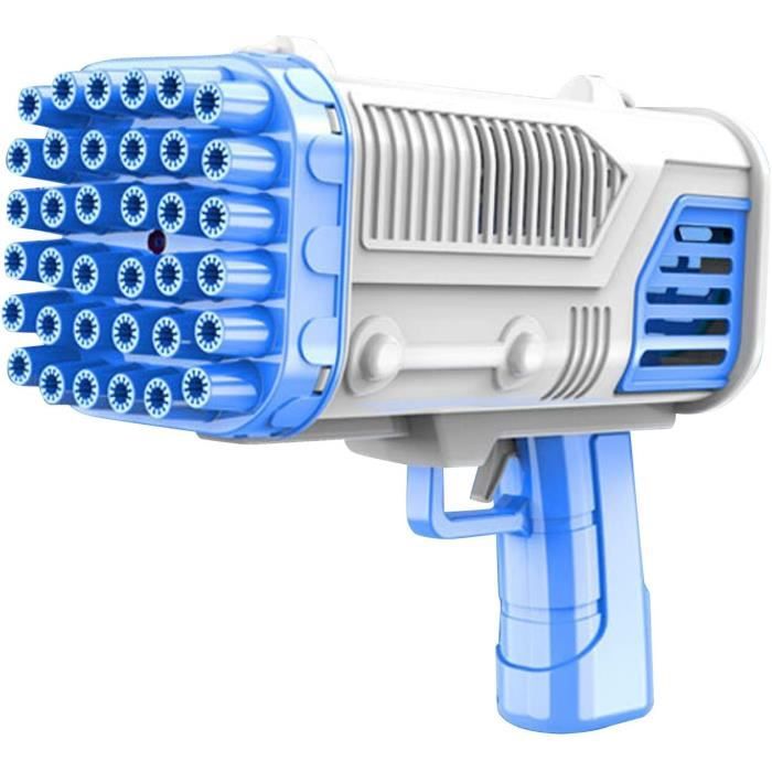 Bazooka Machine À Bulle Pour Enfant Pistolet A Bulles De Savon 36 Trous ...