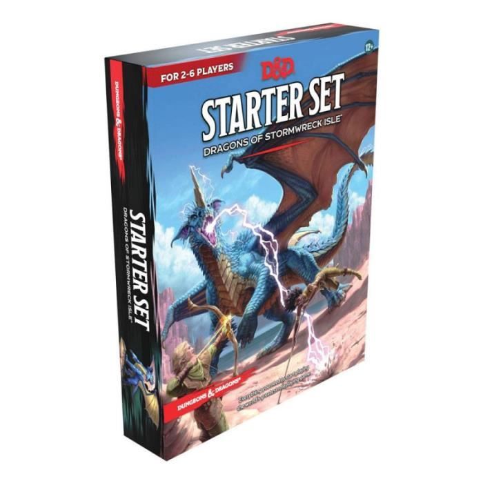 Dungeons & Dragons RPG Starter Set: Dragons of Stormwreck Isle *ANGLAIS* - Cdiscount Jeux - Jouets