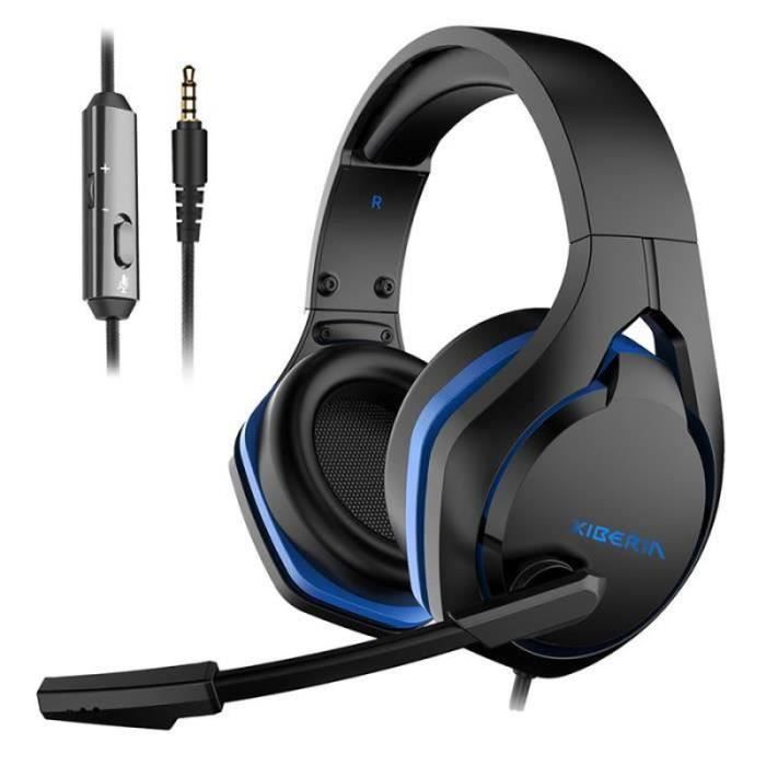 CASQUE - ECOUTEURS V22 Casque de Jeu pour PC - Basse Ppuissante ...
