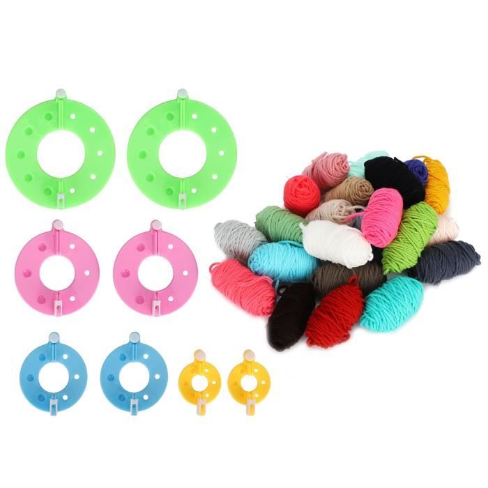 Zerone Kits de fabricant de pompons Kit de Fabricant de Pompons Tisseur ...
