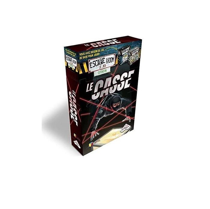 Escape Games - RIVIERA GAMES - Pack Ext. Le Casse - Noir - 16 ans - Extérieur - Cdiscount Jeux ...