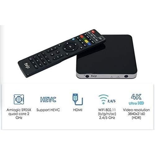 TVIP S-Box v.605 4K HEVC HD Android 6.0 Linux Multimedia Stalker ...