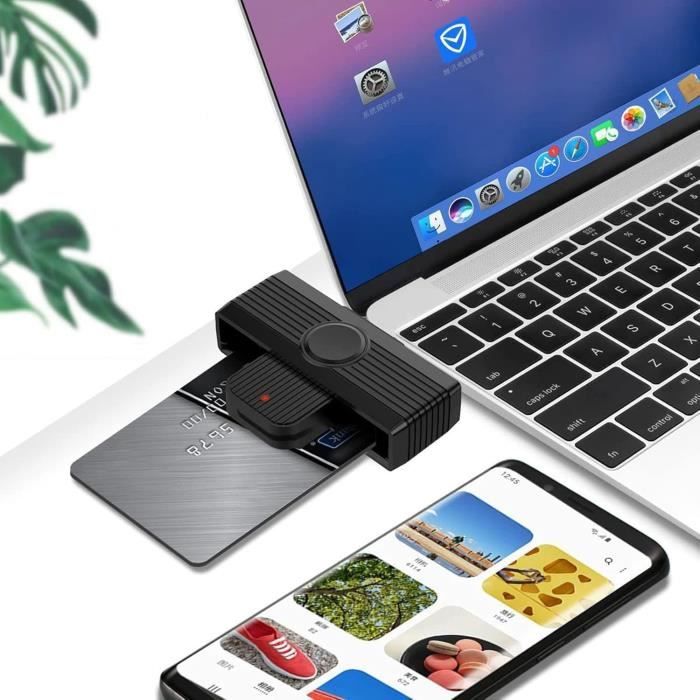 Lecteur de carte à puce USB - CHICHENG - A260 - Insertion à chaud ...