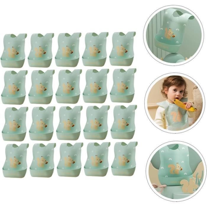 20 Pièces Sac De Riz Salivaire Bavoirs Bave Pour Bébé Tablier Bébé ...