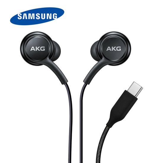 Samsung Ecouteurs Kit Piéton stéréo EO-IC100 AKG USB-C Noir pour ...