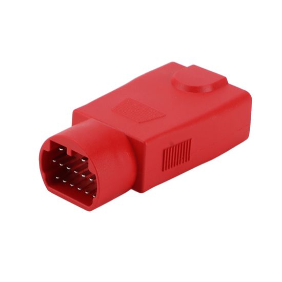 OMABETA Prise mâle OBD2 Connecteur de Diagnostic OBD2 17 Broches Prise ...