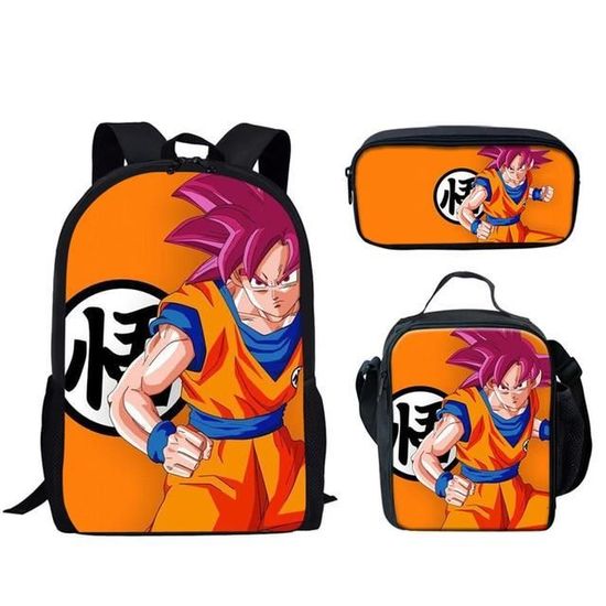 Cool 3D Print Kids Backpacks School Anime-Dragon-Ball Bags For Teenage ...