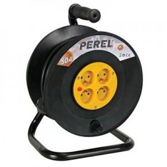 Enrouleur rallonge électrique 50m 3x1.5mm2 - Cdiscount Bricolage