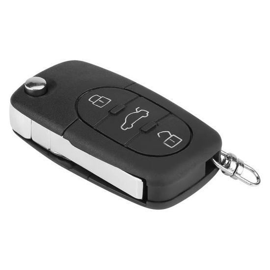 Qqmora Clé de voiture Clé télécommande de voiture à 3 boutons, 434MHz ...