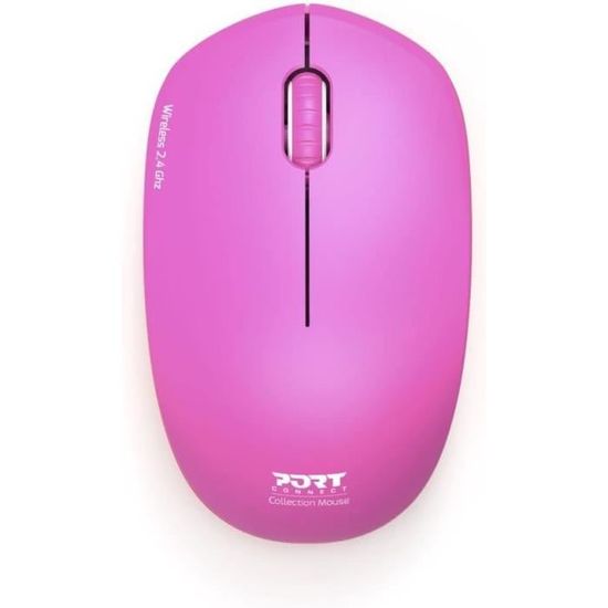 Port Connect 3567049005382 Port Connect Souris Sans Fil Pc 2.4 Ghz ...