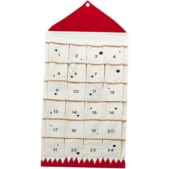 Calendrier Sac Suspendu Avec Poches Étagères De Rangement De Maquillage ...