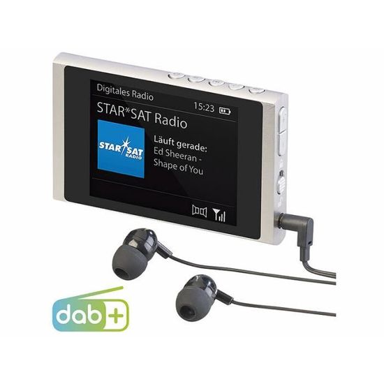 Radio de poche DAB+/FM - VR-Radio - DOR-350.mini - Rechargeable ...