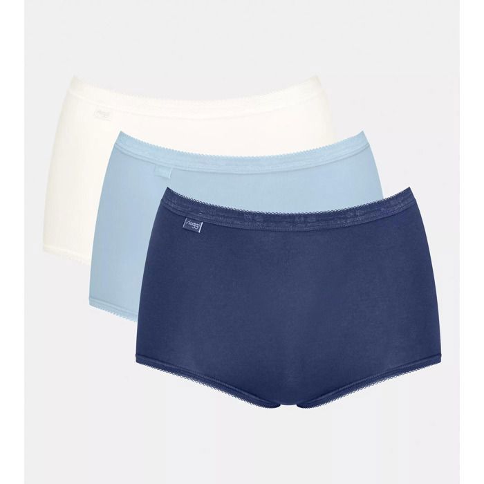 Culotte femme Sloggi Basic+ Maxi (x3) multiple colours 20 - Cdiscount ...