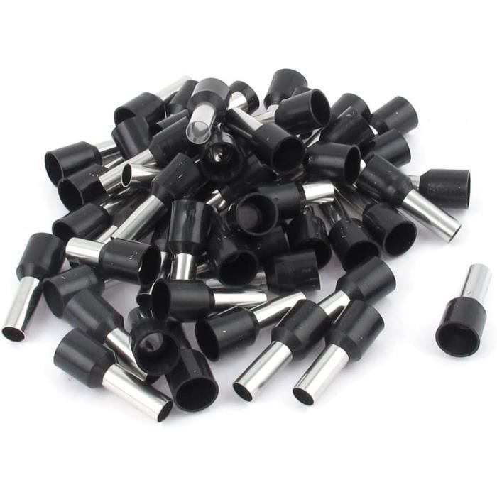 50pcs Embout de Câble Embout de Câblage Cosse à Sertir électrique Fil ...
