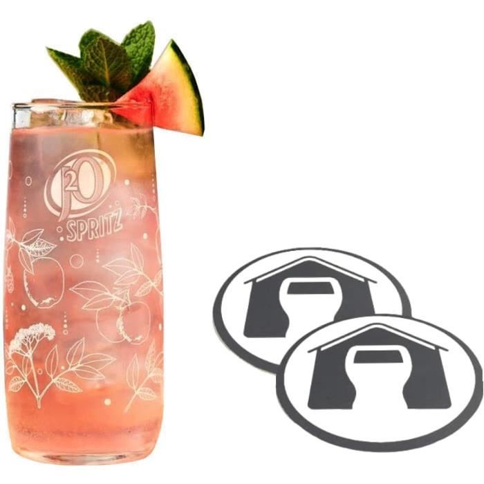J2O Glass J2O Blends J20 Spritz Produit Officiel Livré Avec 2 Dessous ...