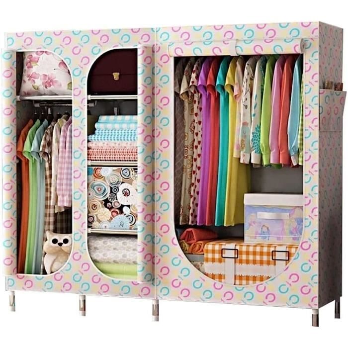 XINYALAMP Armoire Placard Armoire Portable Armoire Armoire Armoire ...